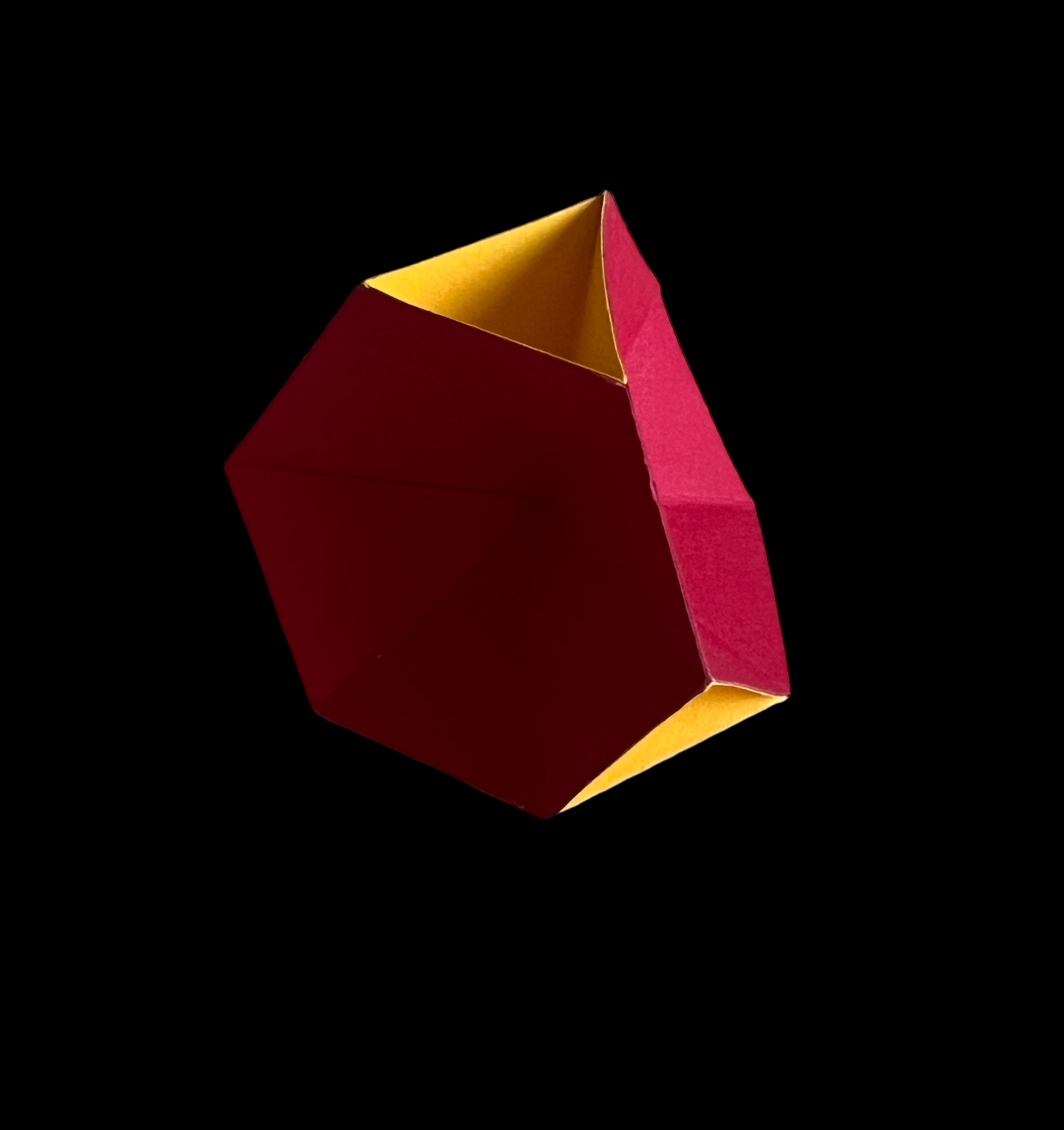 Excavated Polyhedra Series - Make an Excavated Truncated Tetrahedron ...