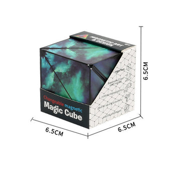 3D Geometric Magnetic Cube - Puzzle that forms a cube and many other ...